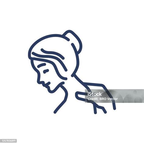 按摩細線圖示向量圖形及更多人體圖片 人體 橫切面 互聯網 Istock