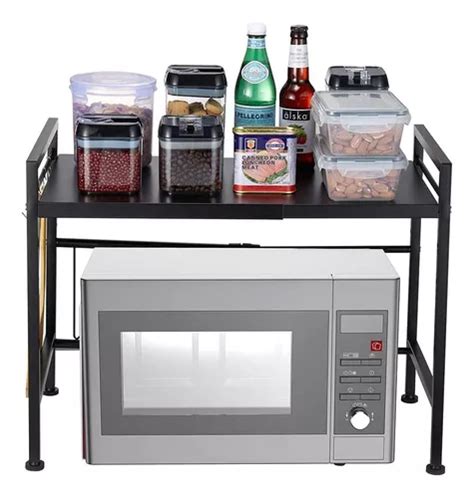 Estante Repisa Extensible Horno Microondas Rack Organizador Cuotas Sin Inter S