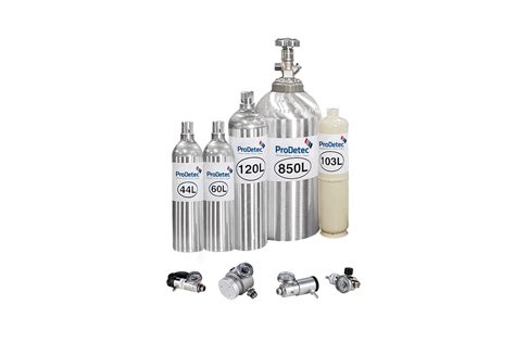 103l Steel Calibration Gas Cylinder Prodetec