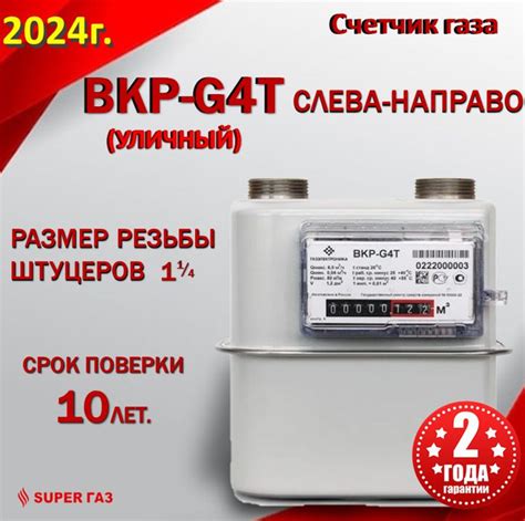 ГАЗЭЛЕКТРОНИКА Счетчик газа Левый, G4 - купить с доставкой по выгодным ...