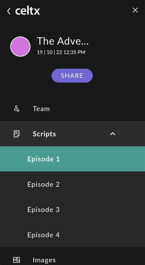 Celtx Screenplay Celtx Help Center