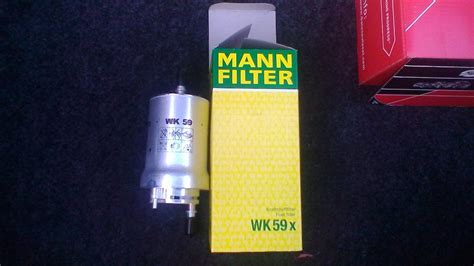 WK59X Топливный фильтр MANN FILTER | Запчасти на DRIVE2