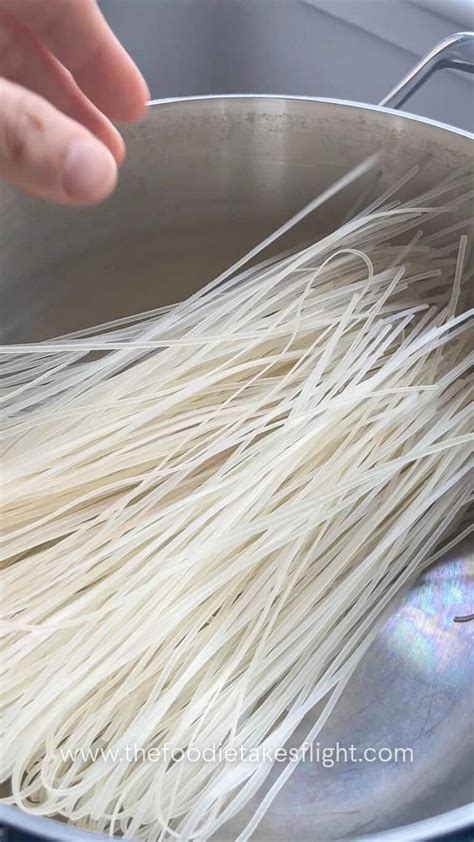 Easy Stir Fried Rice Noodles The Foodie Takes Flight
