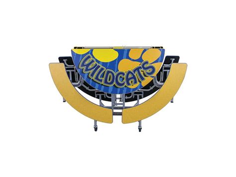 Amtab Round Mobile Bench Cafeteria Table Affordable Amtab Products