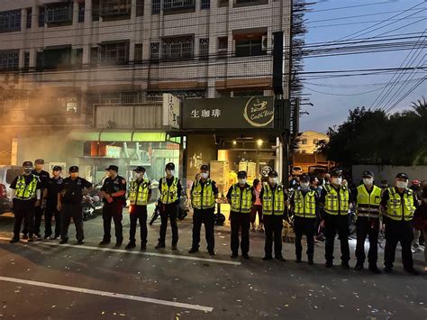 不容暴力！大甲媽祖回鑾烏日警分局密集威力掃蕩