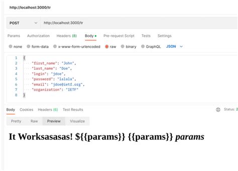 Web Development With Hunchentoot And Restas Libraries And Postman