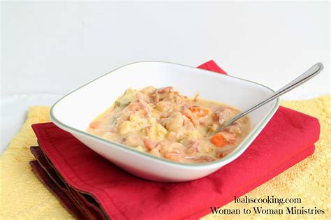 Woman To Woman Ham Chowder
