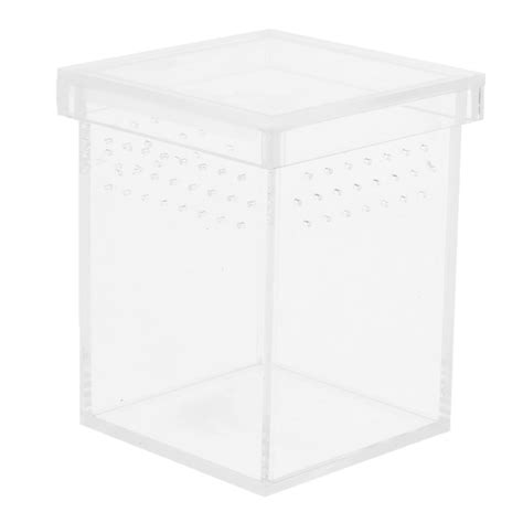 Reptile Acrylic Cage Breeding Habitat Lizard Snake Vicedeal
