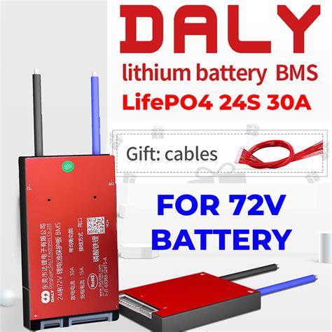 DALY S V A BMS For LifePO With Balance Function For Lithium Iron Phosphate Pack E Bike
