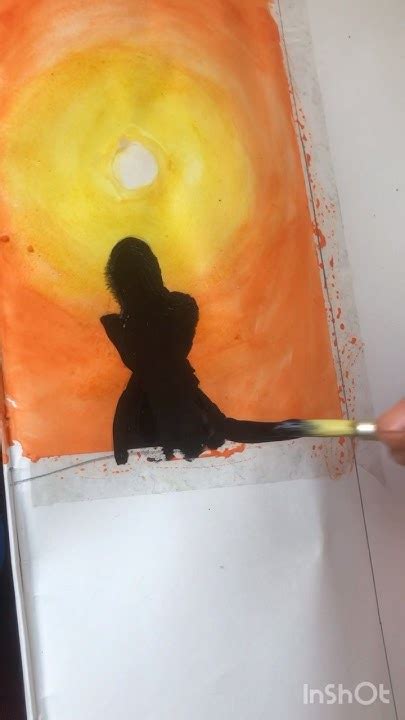 Esy Drowing Aesthetic 🌄shorts Youtubefeed Youtubeshorts Youtube