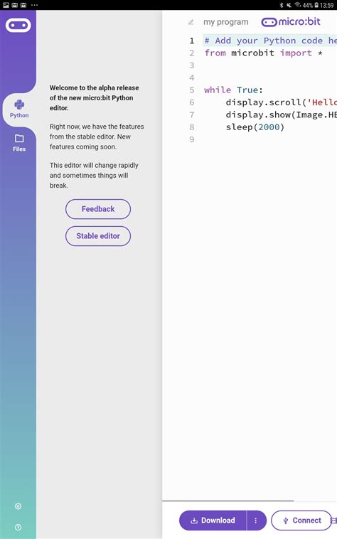Screen Layout Problems On A Tablet · Issue 248 · Microbit Foundationpython Editor V3 · Github