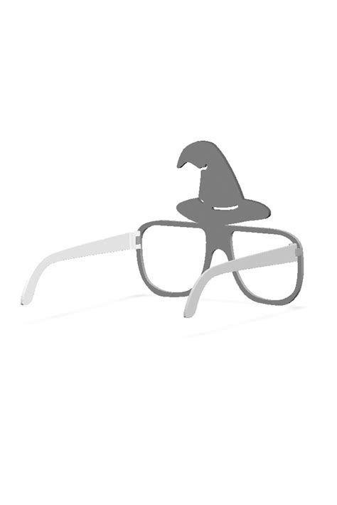 Stl File Witch Hat Figured Party Glasses Witch Hat Party Glasses