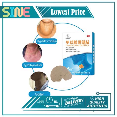 Thyroid Health Patch 6 Stickers Box To Treat Thyroid Nodule And Neck Thick Health Patch Lazada Ph