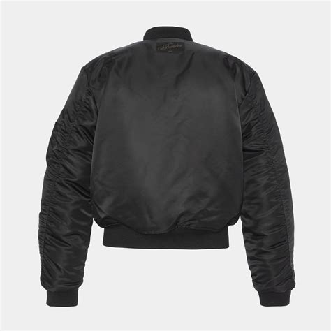 The Jonak Bomber - Jonak x Schott in black nylon | THE | Jonak