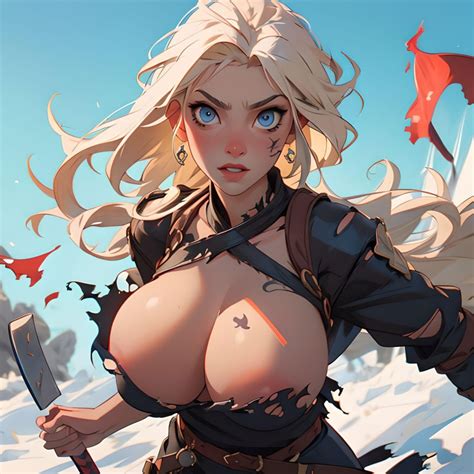 Rule 34 Ai Generated Battle Battlefield Big Breasts Busty Female