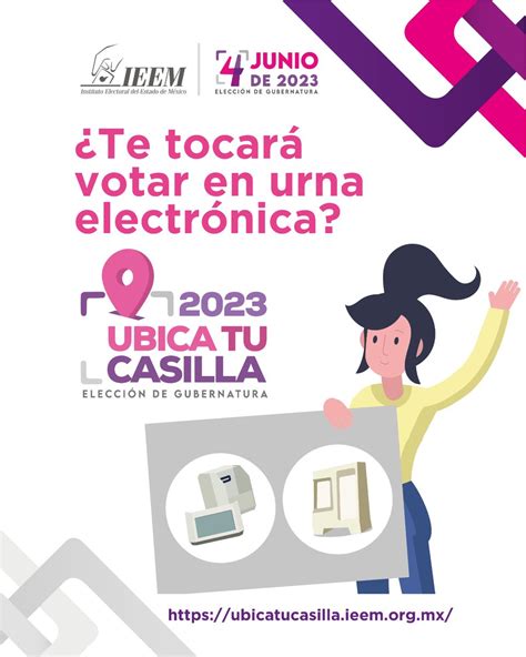 Ieem On Twitter ¿te Tocará Votar 🗳 En Urna Electrónica Este 4dejunio