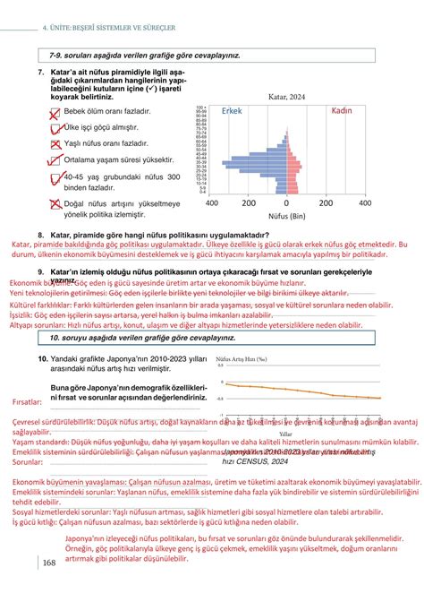 Sınıf Meb Yayınları Coğrafya Ders Kitabı Sayfa Cevapları Cevap Kontrol