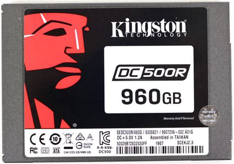 Kingston DC500R 960GB Data Centre SSD Review - eTeknix