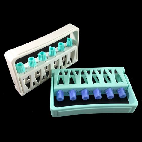 Dental Endodontic Root Canal Therapy Files Holder Disinfection Rack Box ...