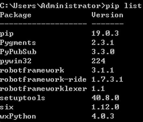 Robot Framework 使用1 基于Python3 7 RIDE 最新版本搭建 蓝寅 博客园