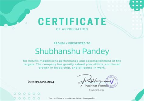 Shubhanshu Pandey On Linkedin Growth Internship Hrm