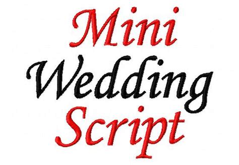 14 Machine Embroidery Script Fonts Images Simple Embroidery Script