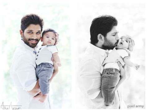 Allu Arjun Releases His Son Ayaans Photos Filmibeat