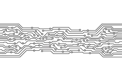 Abstract Circuit Tree Vector Illustration Stock Vector Illustration Of Ecology Science