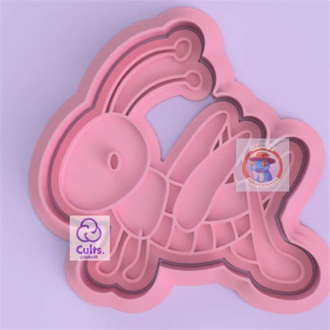 🦗 Grasshopper Cookie Cutter Grasshopper Cookie Cutter ・ Stl File For