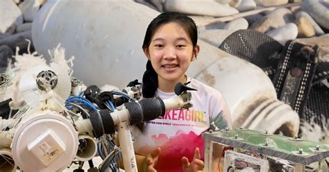 Meet Anna Du The Teenage Inventor Taking On Microplastic Pollution