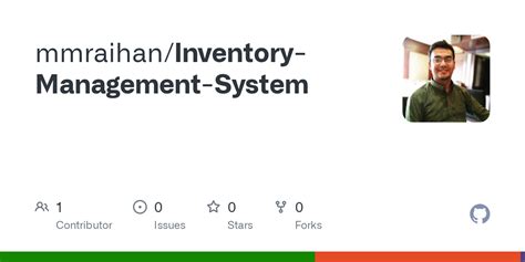 GitHub Mmraihan Inventory Management System