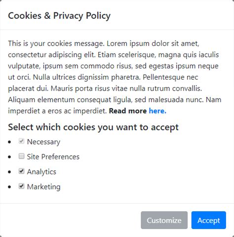 GitHub Aleksander98 Bsgdprcookies JQuery Based Plugin That Shows Bootstrap Modal With Cookie Info