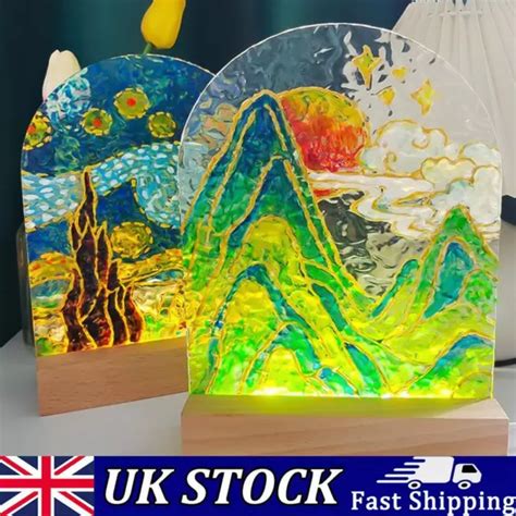 RECTANGLE LED DISPLAY Base Ornament Stand Night Light Lamp Base DIY Art