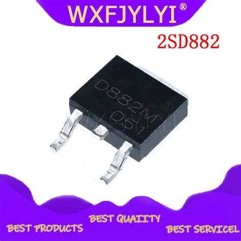 20pcs 2sd882 D882 D882m Npn To-252 - Integrated Circuits - AliExpress