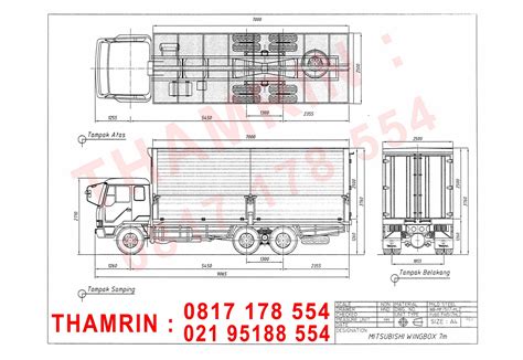 Dealer Truck Mitsubishi Speckaroseri Wing Box