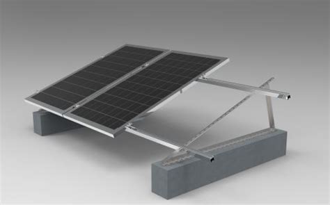 Flat Roof Solar Mount Venus Iii Nacyc Energy