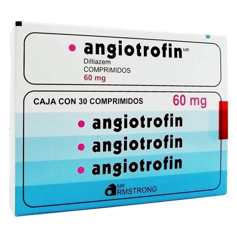 Cardizem Angiotrofin Diltiazem Hydrochloride 60 Mg 60 Tabs Starting