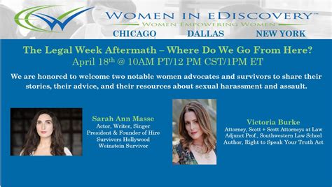 Women In Ediscovery New York Chapter On Linkedin Womeninediscovery Wie
