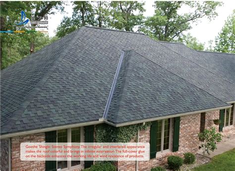 Types Of Roofing Shingles 3d Effect Bitumen Mosaicgoethelaminated