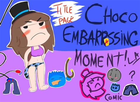 Choco Embarrassing Moment Comic Title Page By Lautiartista On Deviantart