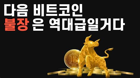 다음 비트코인 불장은 전보다 더 역대급인 이유 Youtube