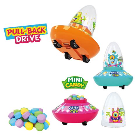 Johny Bee Alien Car And Candy 8g Sosweet