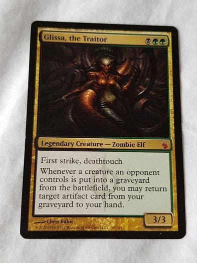 Magic The Gathering Commander Green Black Deathtouch Tribal Deck For