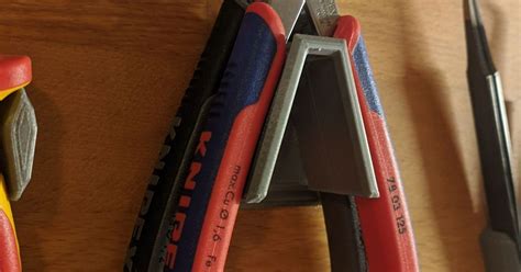 Knipex Holder For Two Small Cutters By Mweisshaupt Download Free Stl Model