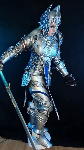 Simrell Work In Progress Of My Nightbringer Lillia Cosplay Testing