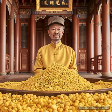 Ai创作图老中医蜡像 黄袍龙袍 星云大师蜡像 清代清朝朝服明黄色 古代名医名医蜡像 古代皇帝蜡像 雍正皇帝蜡像 古代帝王蜡像 黄袍马褂 农产品老和尚 掌柜伙计蜡像 老太爷蜡像 人人物物蜡像