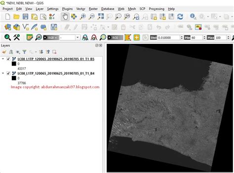 Tutor Qgis Analisis Ndvi Ndbi Dan Ndwi Dengan Citra Landsat 8 Oli