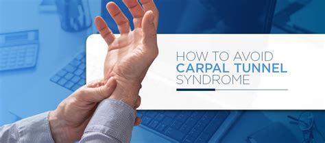 5 Ways To Avoid Carpal Tunnel Syndrome