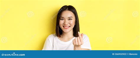 Valentines Day And Women Concept Close Up Of Pretty Asian Girl In