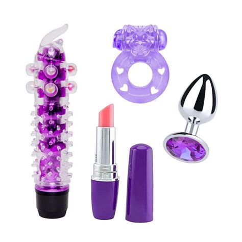 Vibrador Feminino Ponto G Personal Anel Peniano Plug Anal Joia Aco Inox Vibro Batom Sex
